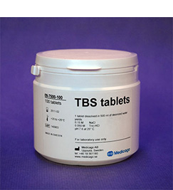 Tris Buffered Saline (TBS) (pH 7.6) (500 mL) (100 tablets) | Aniara ...