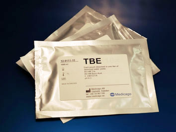 Tris-Borate-EDTA (TBE) Buffer Powder 5x (pH 8.3) (1 L) (10 pouches) | Aniara Diagnostica, Inc.