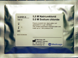 Sodium Chloride (NaCl) Powder (5 M ) (1 L) (5 pouches) | Aniara Diagnostica