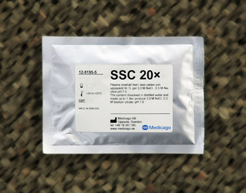 Saline Sodium Citrate (SSC) Buffer 20x Powder (pH 7.0) (1 L) (5 pouches ...