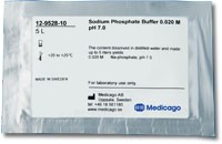 Sodium Phosphate (NaPi) Buffer (0.02 M) (pH 7.0) (5 L) (10 pouches) | Aniara Diagnostica, Inc.